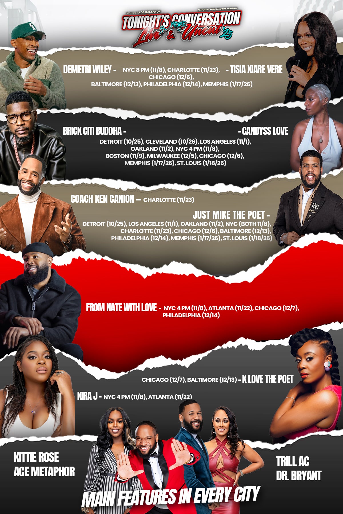 Tonight's Conversation: LIVE-ER & MORE UNcut '25 – Ace Metaphor