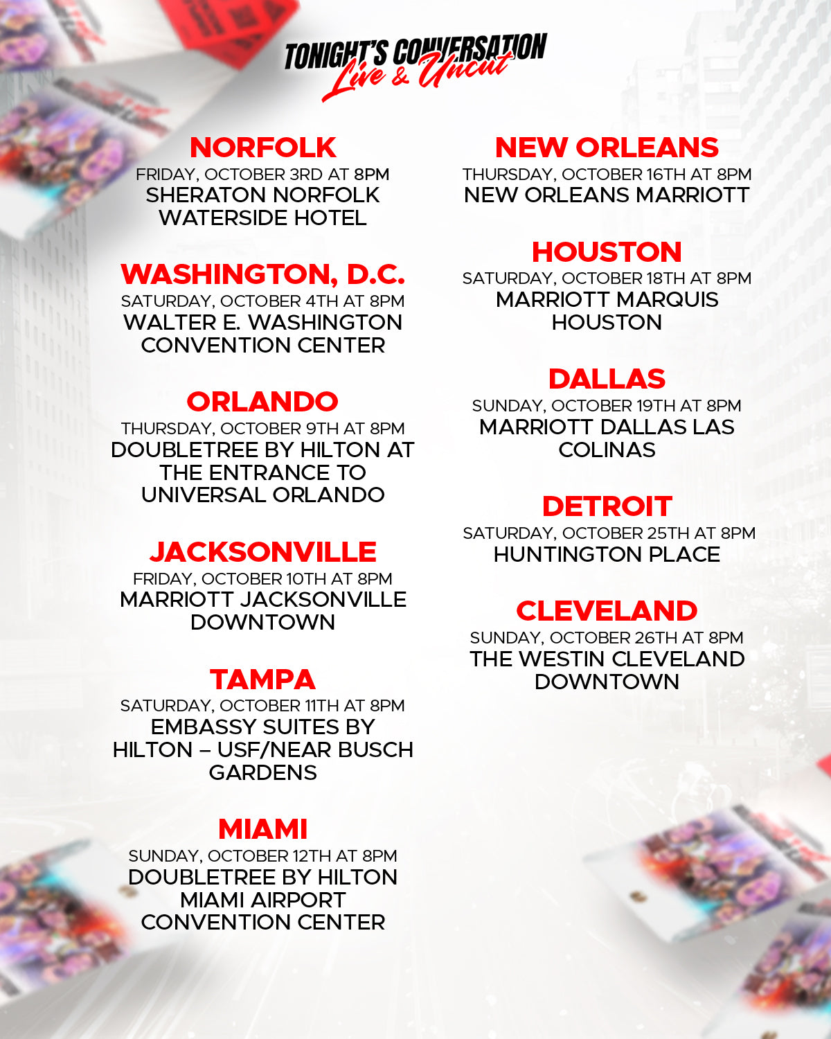 Tonight's Conversation: LIVE-ER & MORE UNcut '25 – Ace Metaphor