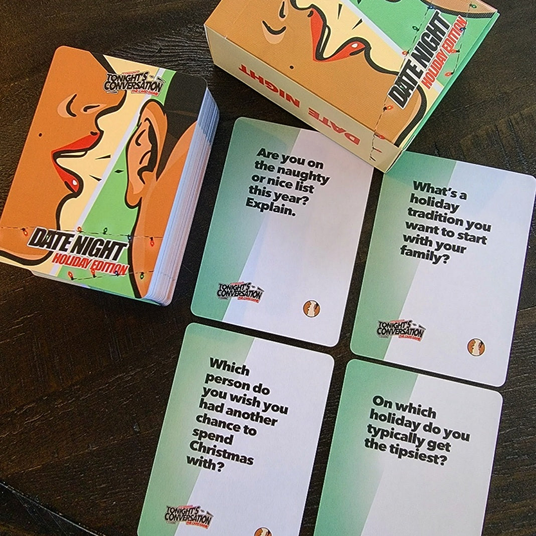 Tonight's Conversation Cards - Date Night Holiday – Ace Metaphor